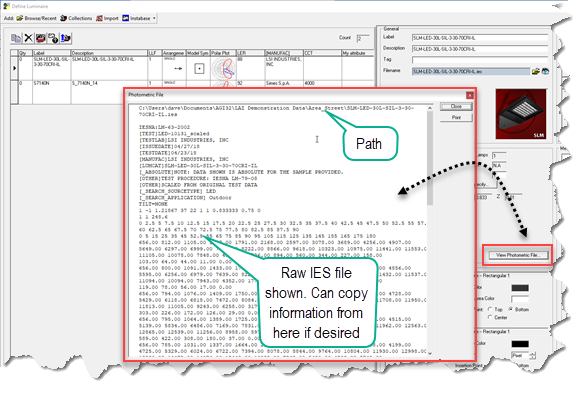 Luminaire_Define-Photometry Section
